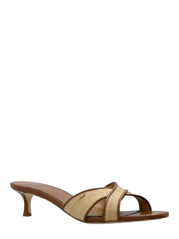 Michael Kors Cassidy Criss-cross Strap Sandals - Neutrals