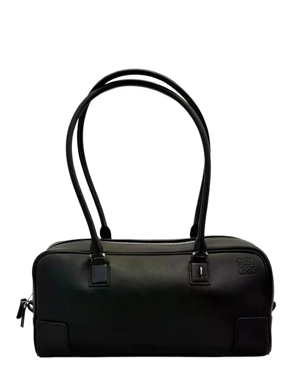 Loewe Amazona Padlock-detail Shoulder Bag - Black