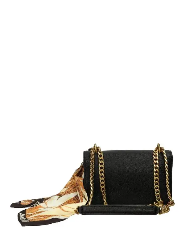 Just Cavalli Logo Detail Shoulder Bag - Black