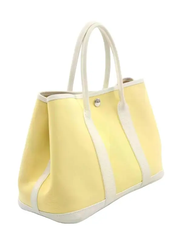 Hermès Leather Tote Bag - Yellow