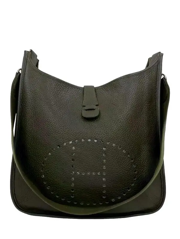 Hermès 2004 Clemence Evelyne Ii 33 Crossbody Bag - Brown