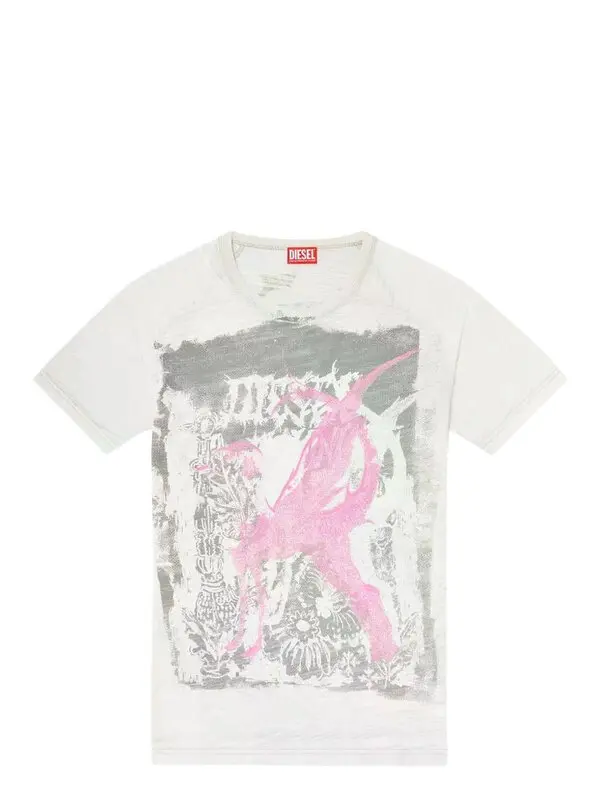 DIESEL® T-jalo-a T-shirt - White
