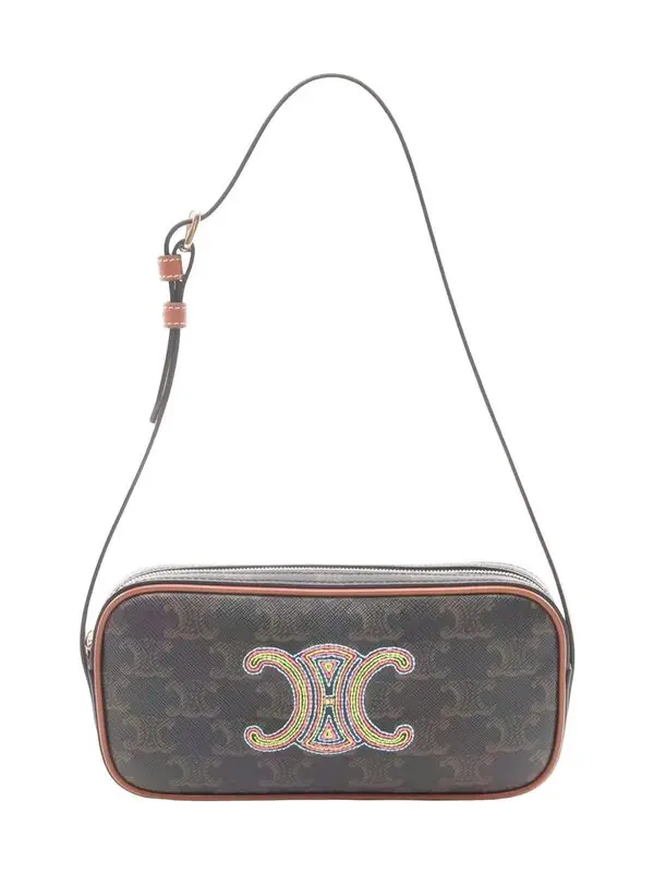 Celine Triomphe Camera Bag Shoulder Bag - Black