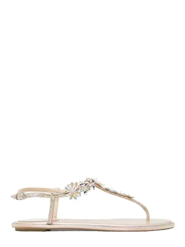 Rene Caovilla Eva Sandals - Neutrals