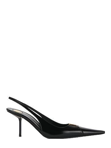 Saint Laurent Babylone Slingback Pump - Nero