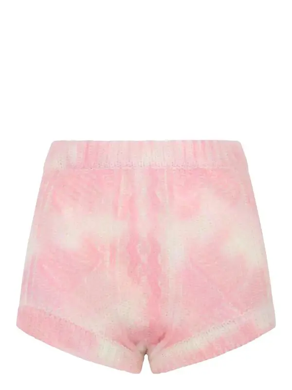 Red Valentino Knitted Shorts - Pink