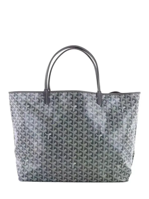 Goyard Saint Louis Coated Canvas Gm Tote Bag - Grey