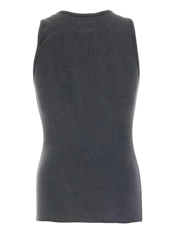 ERL Ribbed Tanto Top - Grey