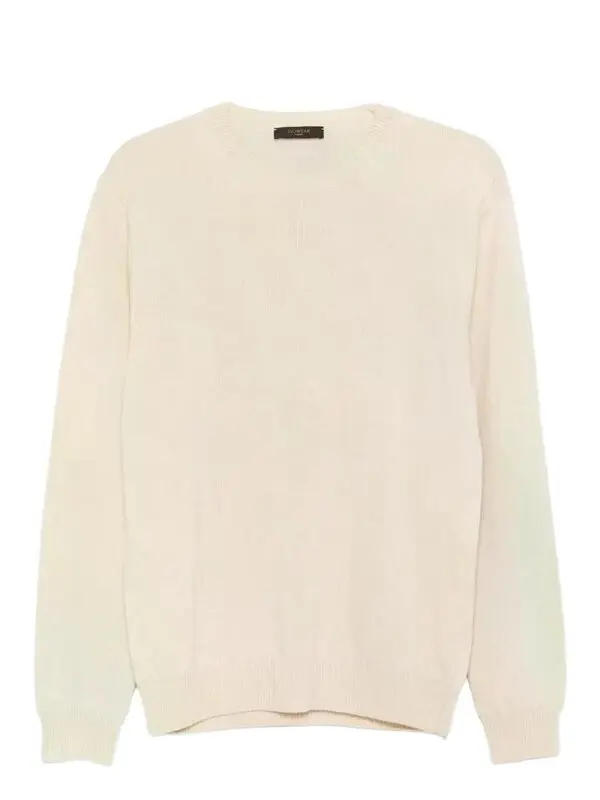 ZANONE Crew Neck Sweater - Neutrals