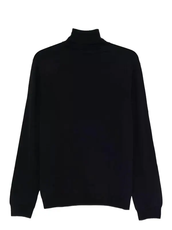 ZANONE Roll-neck Sweater - Blue
