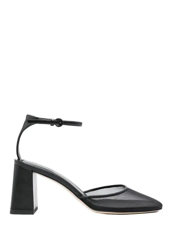 Dear Frances Felice Pumps With Ankle Strap And Buckle Fastening - Black