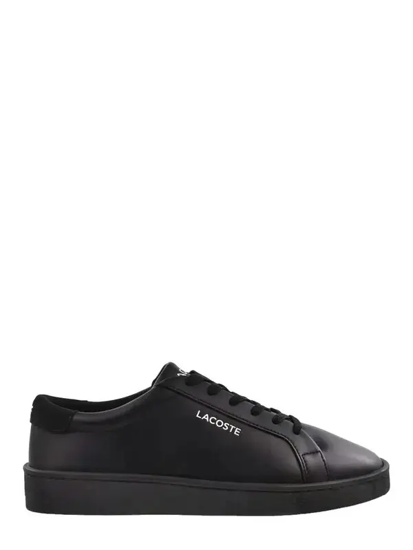 Lacoste Derby Leather Sneakers - Black