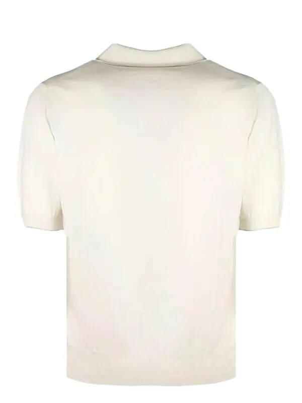 CRUCIANI Collared T-shirt - Neutrals