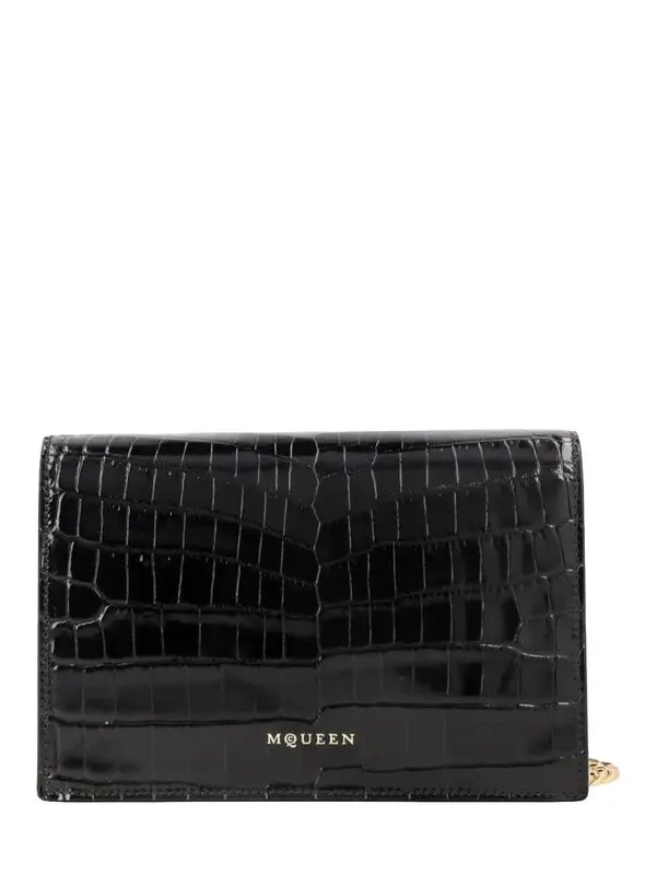 Alexander McQueen Skull Shoulder Bag - Black