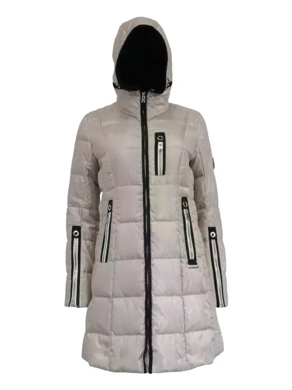 Bogner Hooded Zip-up Padded Coat - Grey