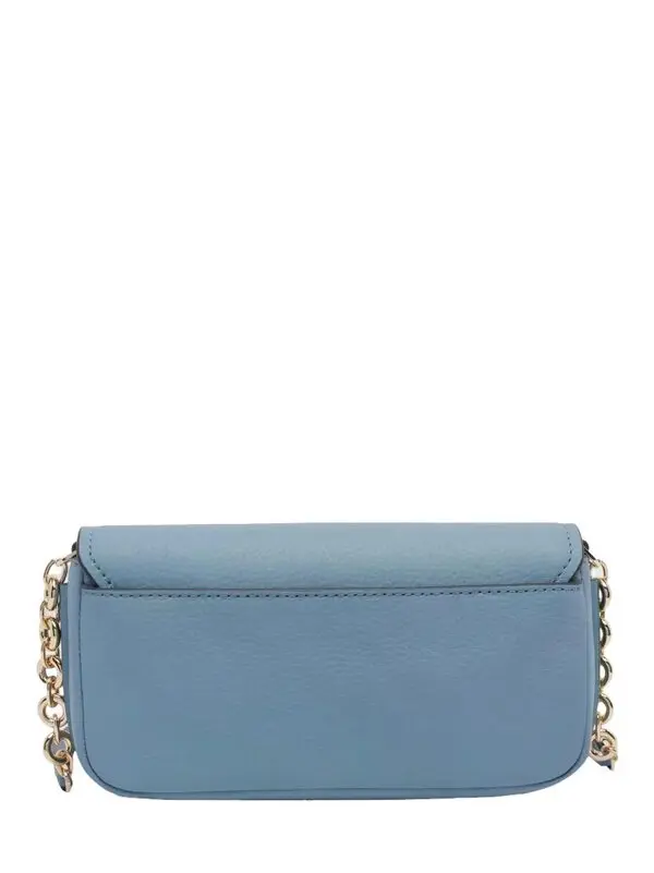 Michael Kors Logo-plaque Shoulder Bag - Blue