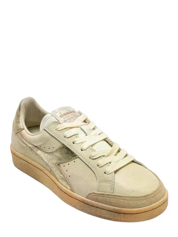 DIADORA Prestige Aged Italia Lace-up Sneakers - Neutrals