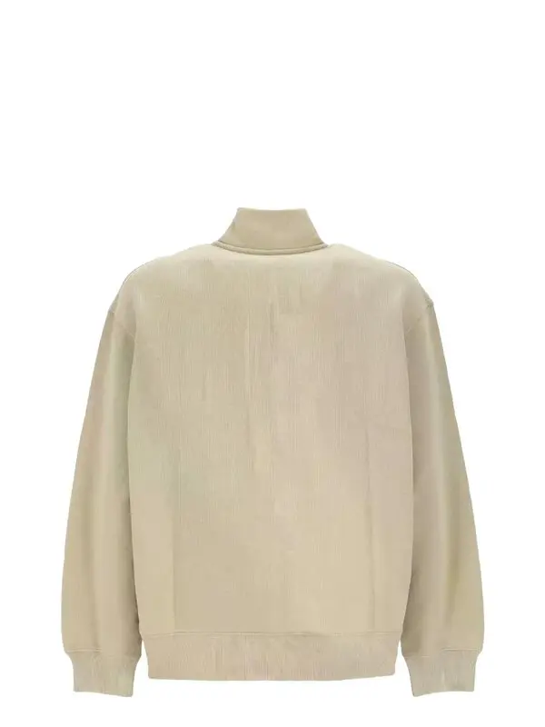 Maison Kitsuné Zip Fox Patch Sweater - Neutrals