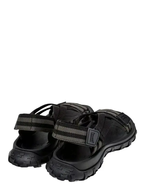 Camper Trail Strap Sandals - Black
