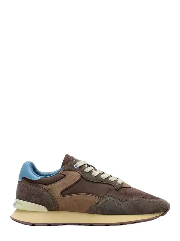 HOFF Panelled Lace-up Sneakers - Brown