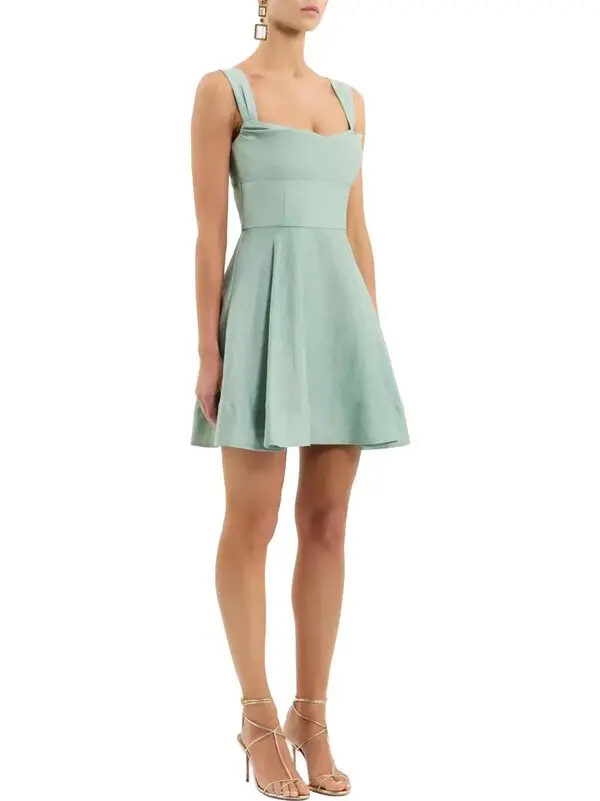 Rebecca Vallance Serenity Mini Dress - Green