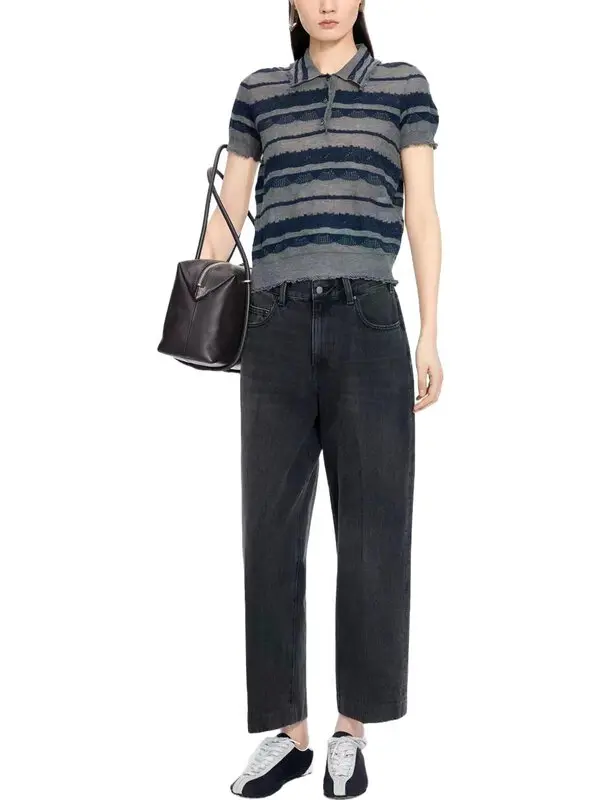 JNBY Cotton Tapered Jeans - Black