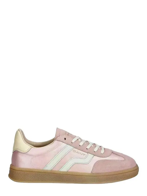 Gant Stripe Panelled Sneakers - Pink
