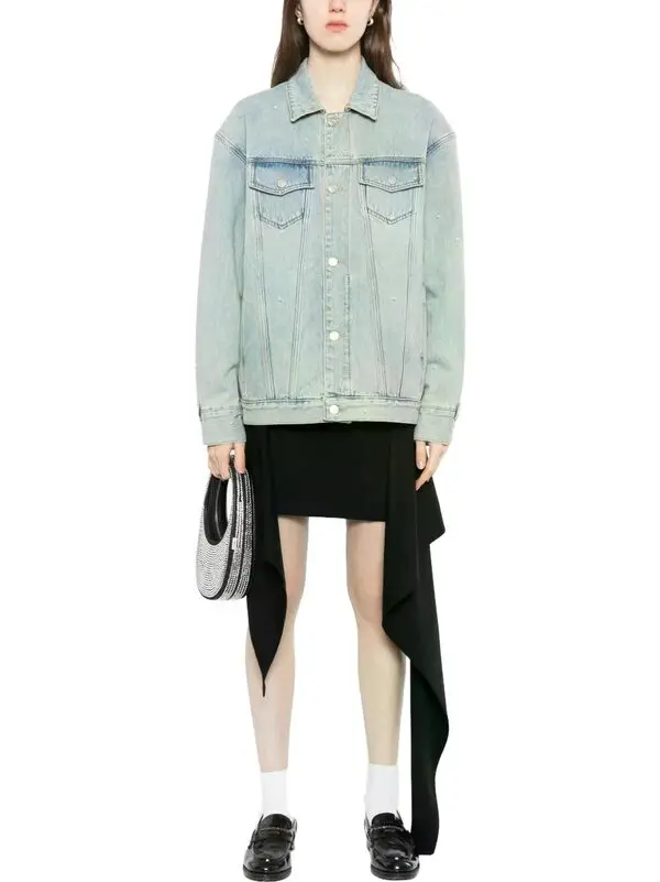KIMHEKIM Embellished Denim Jacket - Blue