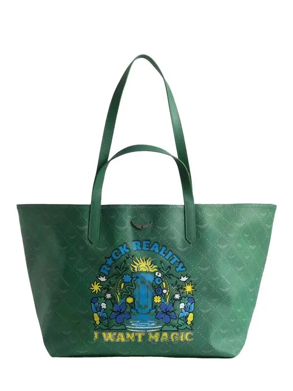 Zadig&Voltaire Monogram Tote Bag - Green
