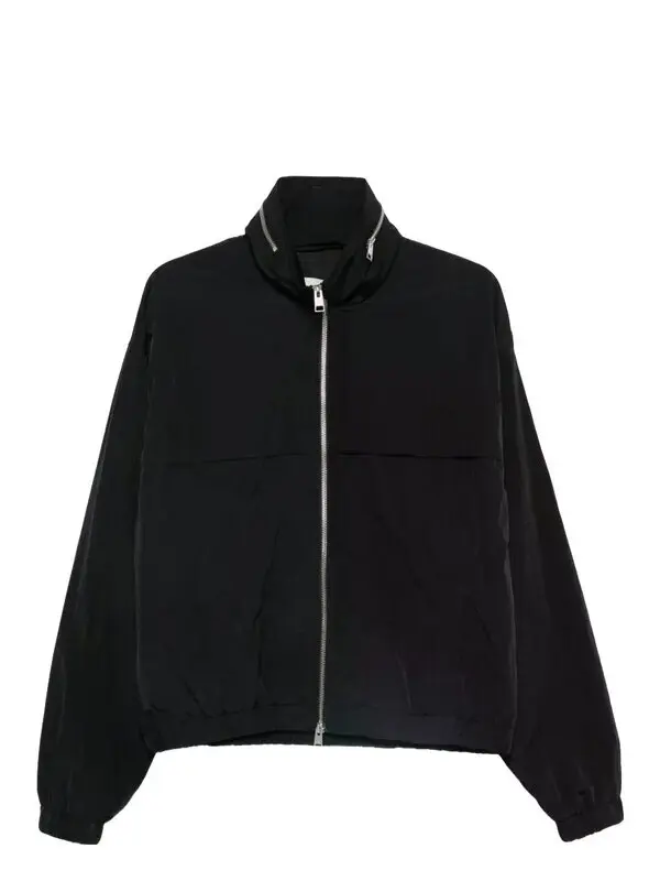 AMI Paris Zip-up Bomber Jacket - Black