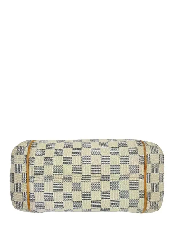 LOUIS VUITTON 2012 Pm Damier Azur Totally Check Patterned Shoulder Bag - Neutrals