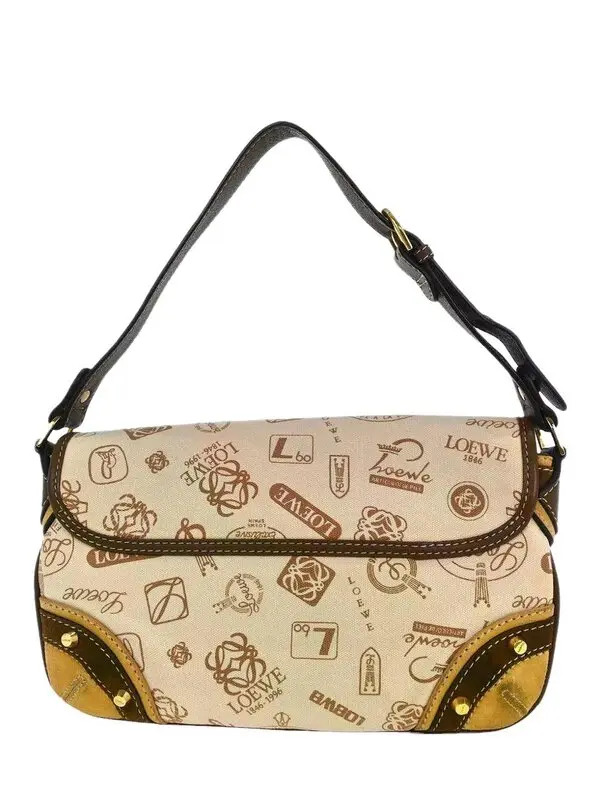 Loewe 2006 Printed Tote Bag - Neutrals