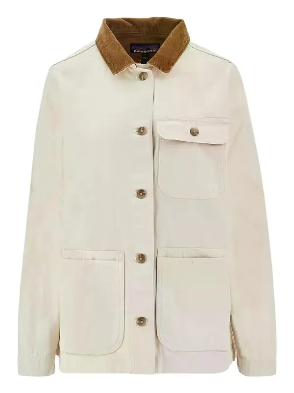 Patagonia Point Reyes Corduroy Collar Jacket - Neutrals