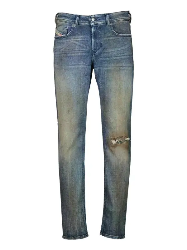 DIESEL® D-sleenker 1979 Five-pocket Slim Jeans - Blue