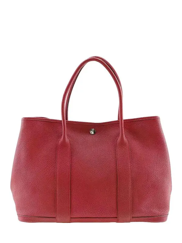 Hermès 2012 Negonda Garden Party 36 Tote Bag - Red