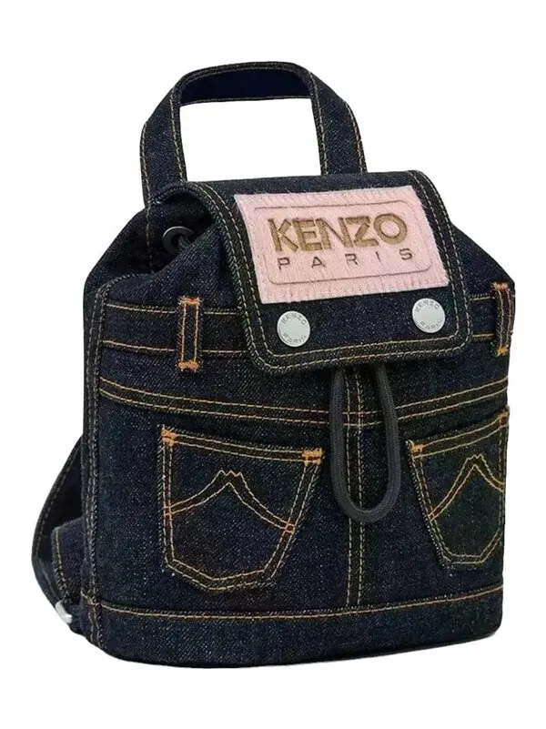 Kenzo Mini Five Pockets Backpack - Blue