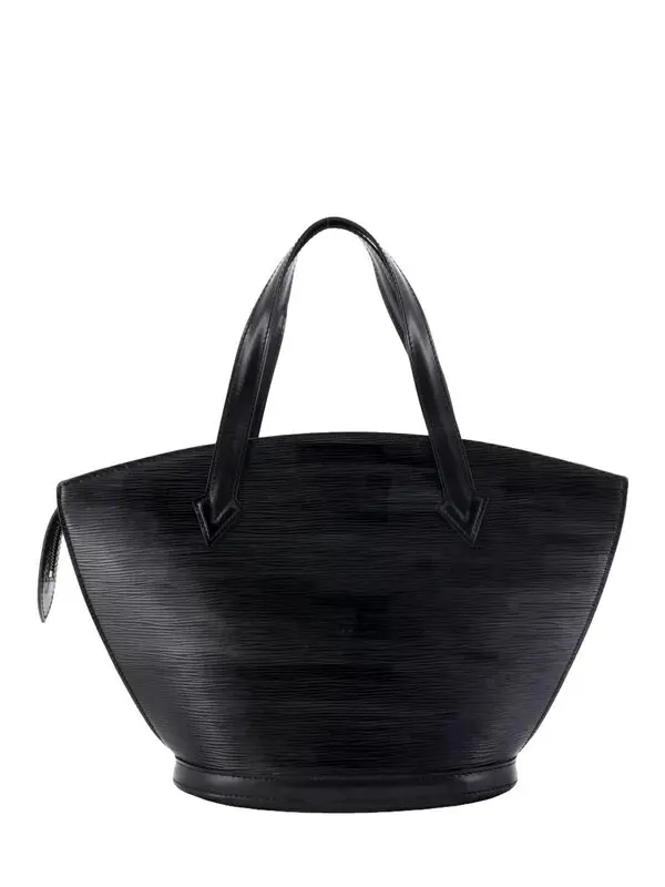 LOUIS VUITTON Saint Jacques Handbag Epi Leather Pm Shoulder Bag - Black
