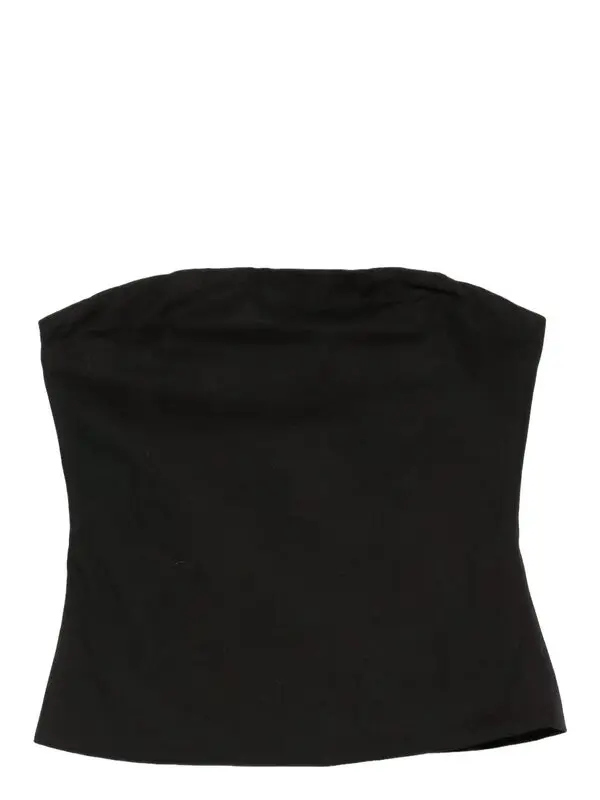 ALFIE Bustier Top - Black