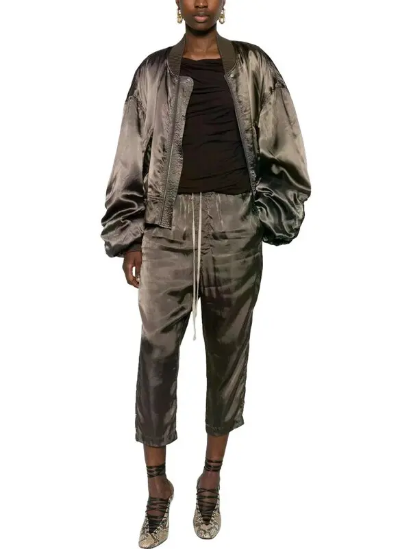 Rick Owens Bomber Jacket - Brown