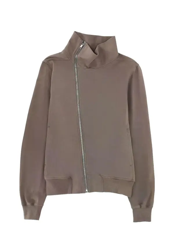 Rick Owens Long-sleeve Zip-fastening Sweater - Neutrals