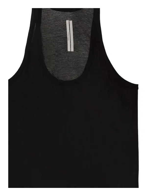 Rick Owens Scoop-neck Tank Top - Black