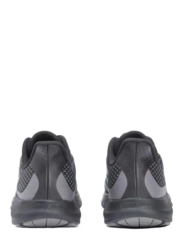 Tommy Hilfiger Logo Patch Sneakers - Black