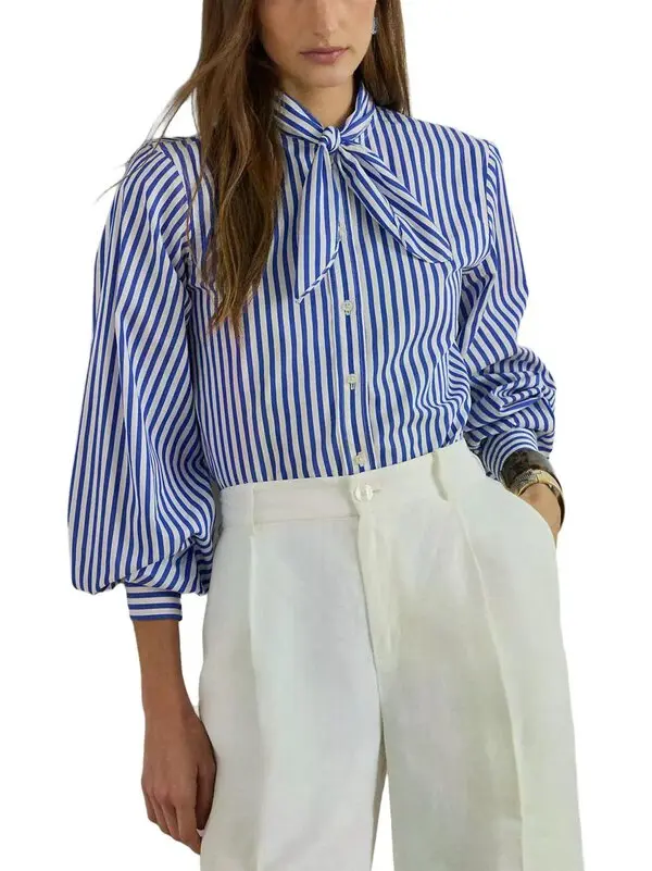 Ralph Lauren Striped Shirt - Blue