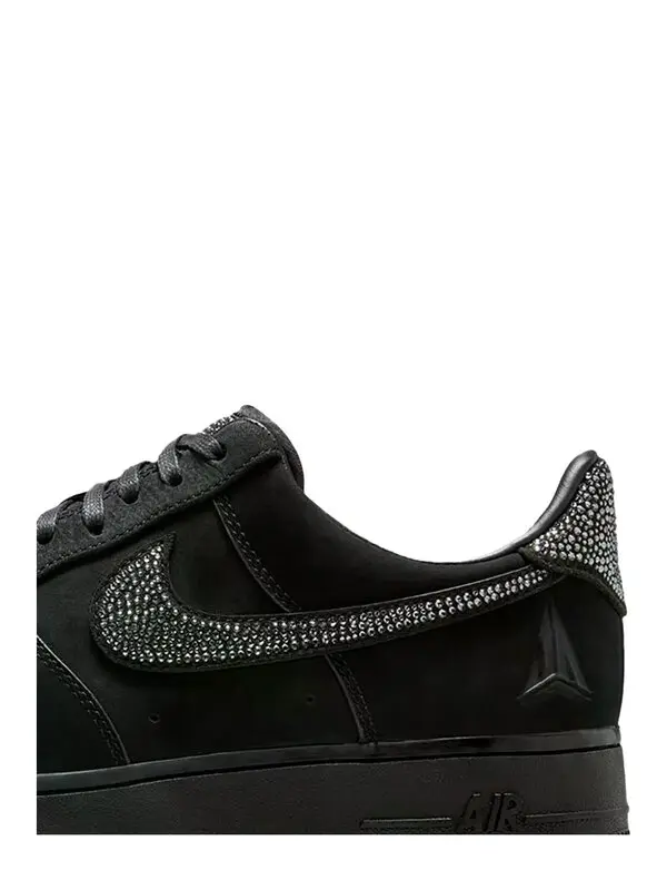 Nike X Ja Morant Metallic-appliqué Sneakers - Black