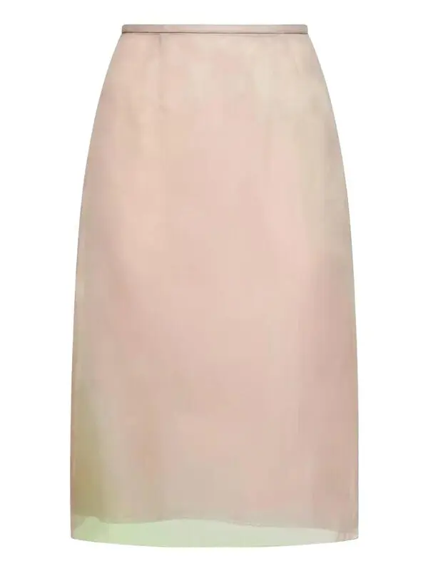 BLANCA VITA Fitted Skirt - Neutrals