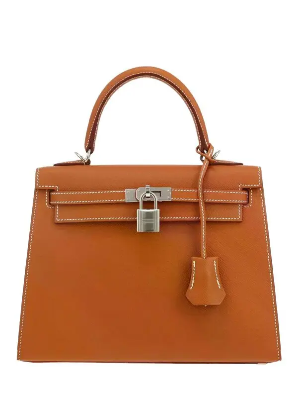 Hermès 2023 Kelly 25 Handbag - Brown