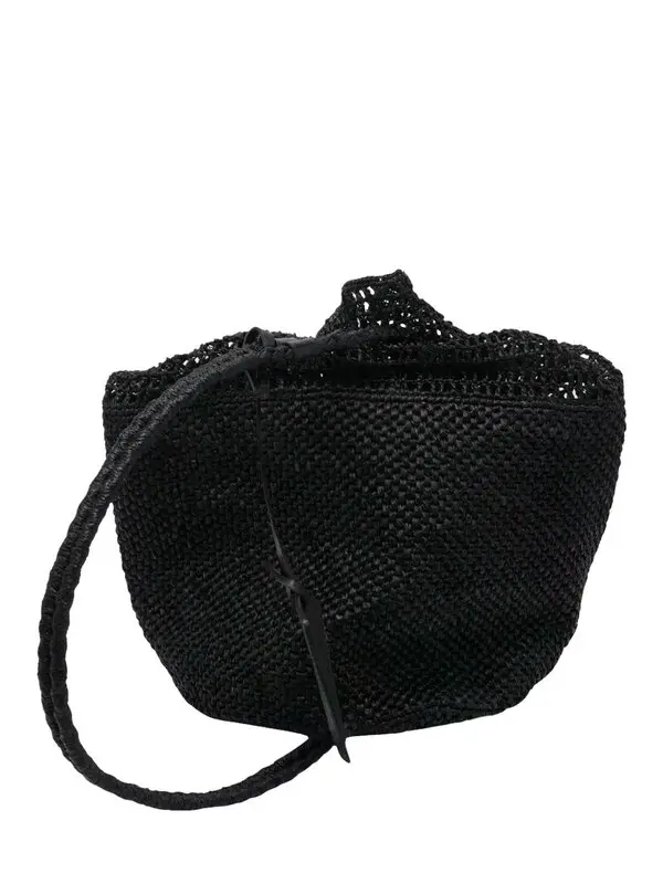 IBELIV Sail Coulisse-closure Bucket Bag - Black