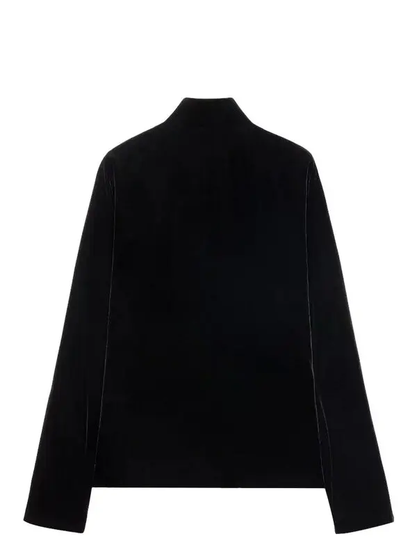 Shanghai Tang Embroidered Tang Jacket - Black