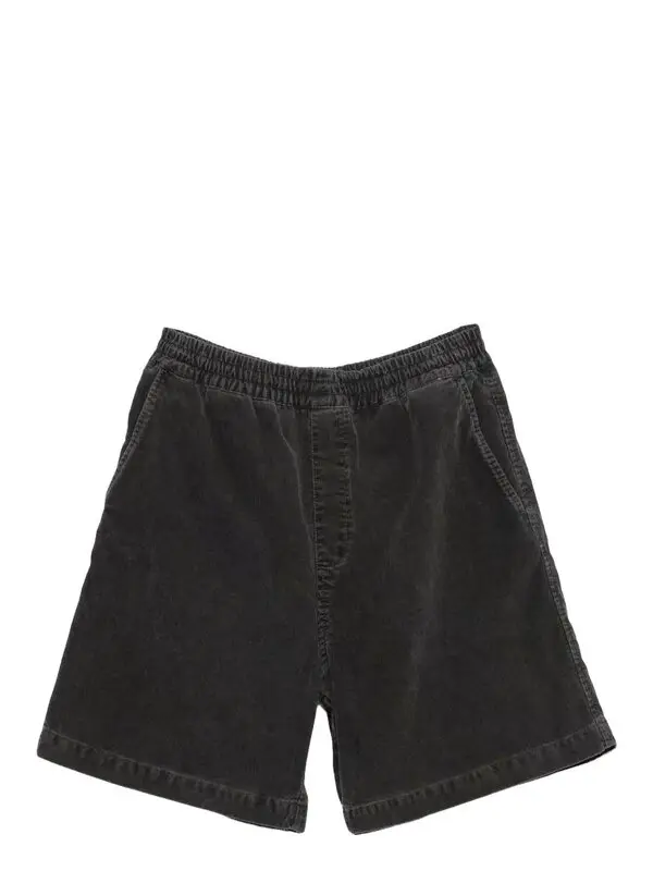 Carhartt Work In Progress Washed Cotton Corduroy Shorts - Grey