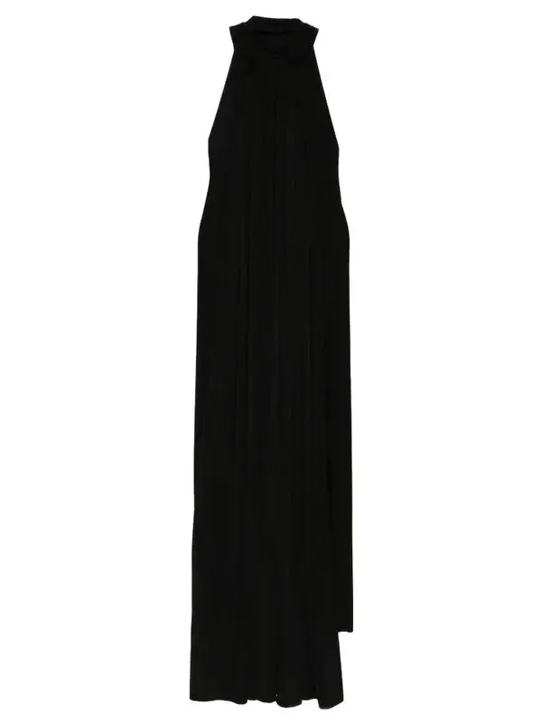 Brandon Maxwell Sleeveless Maxi Dress - Black